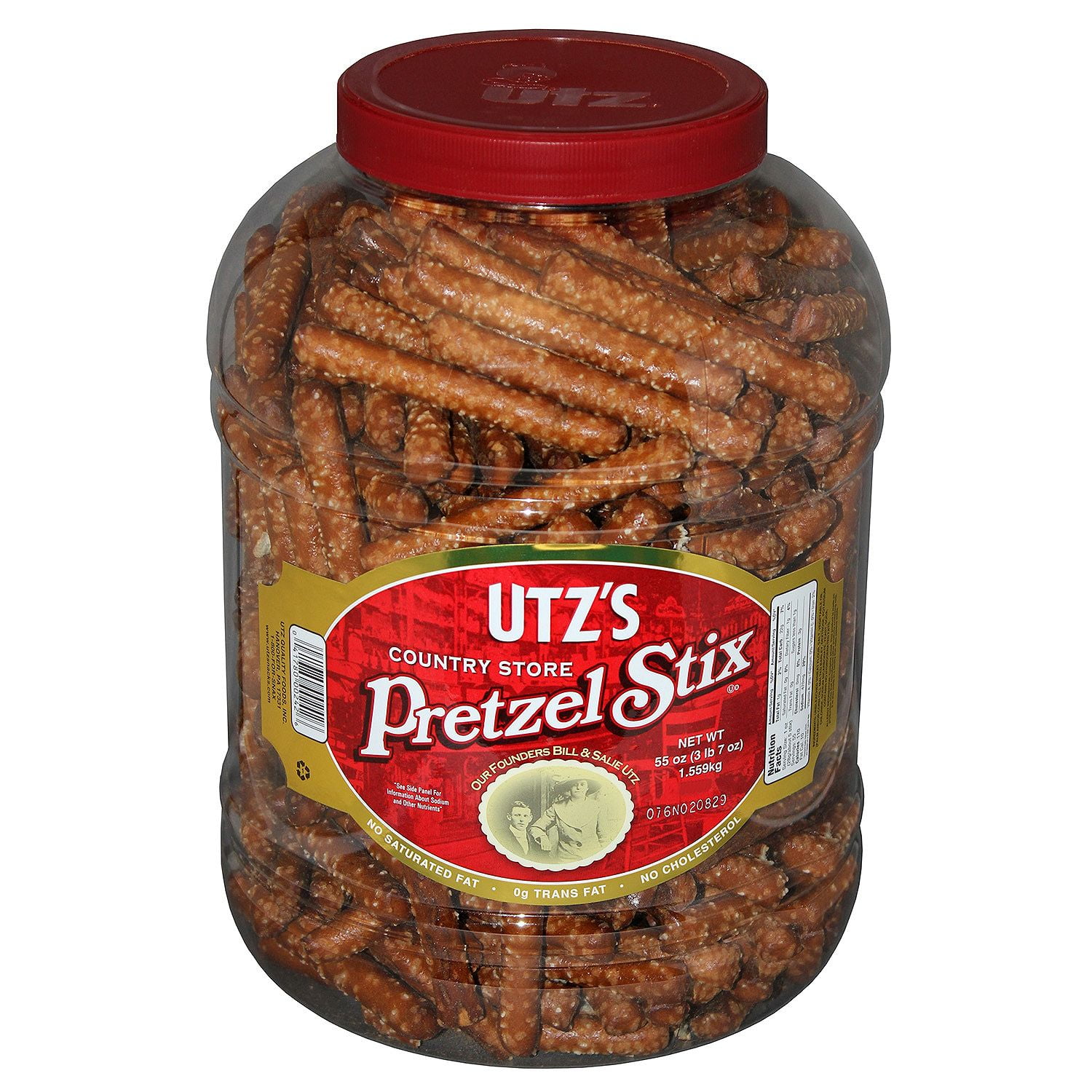 Utz Country Store Pretzel Stix Barrel (55 oz.) - Walmart.com