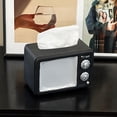 ANXPTIME Retro TV Design Resin Tissue Box Holder Home Decoration ...
