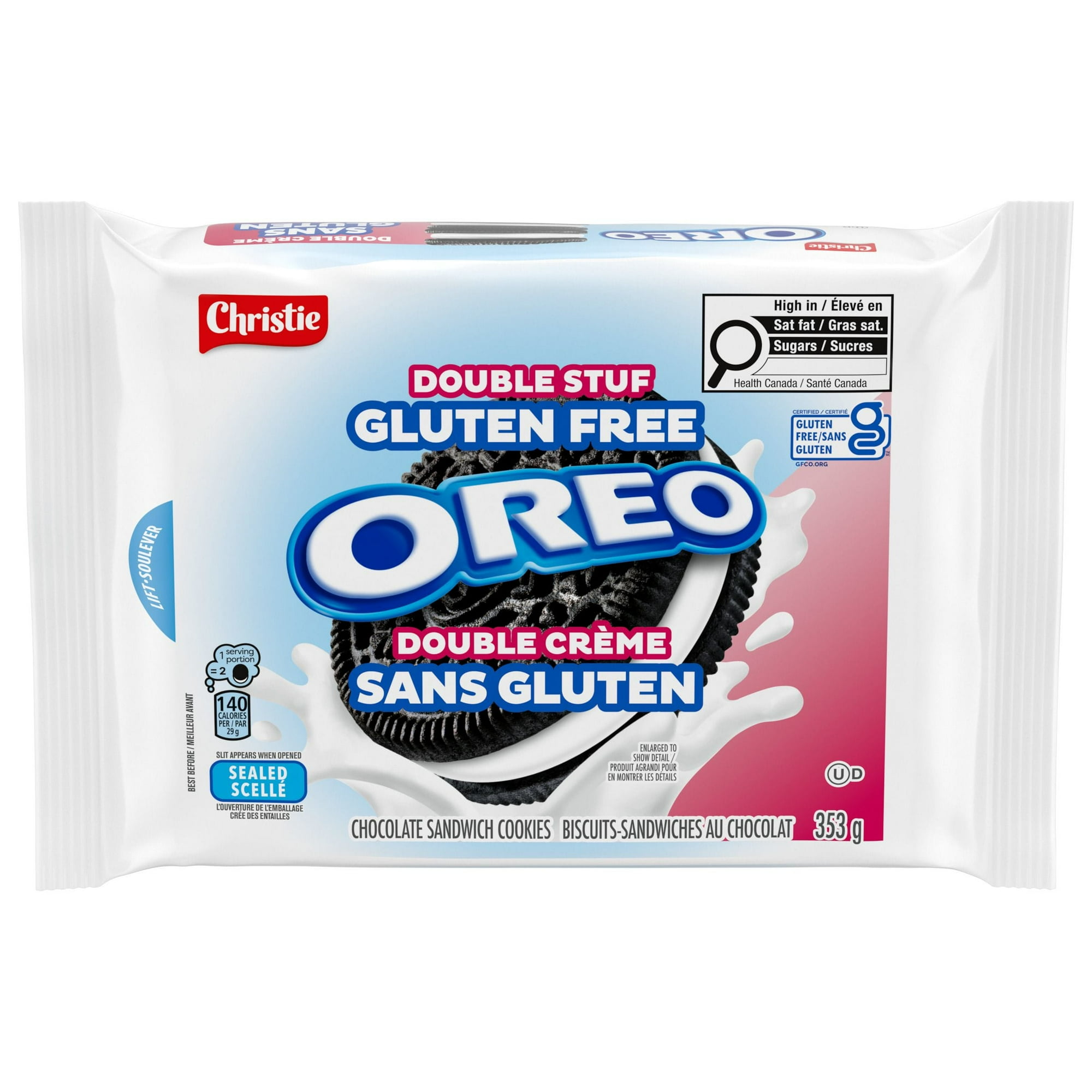 Click here for Oreo Gluten Free  Double Stuf Chocolate Sandwich C... prices