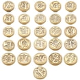 SOFEIYA Stamp Wax Head Letters Vintage Stamp Kit Nail Silicone Stamp ...