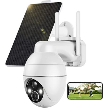 Home Zone Security Floodlight Camera – Smart 2.4 GHz Wireless 1080P ...