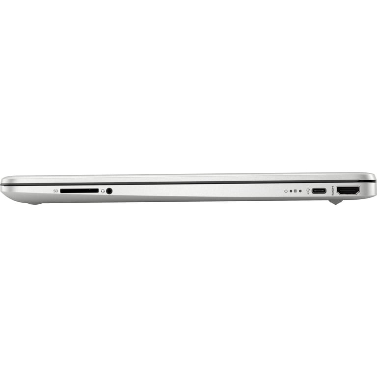 Silver Laptop Side View
