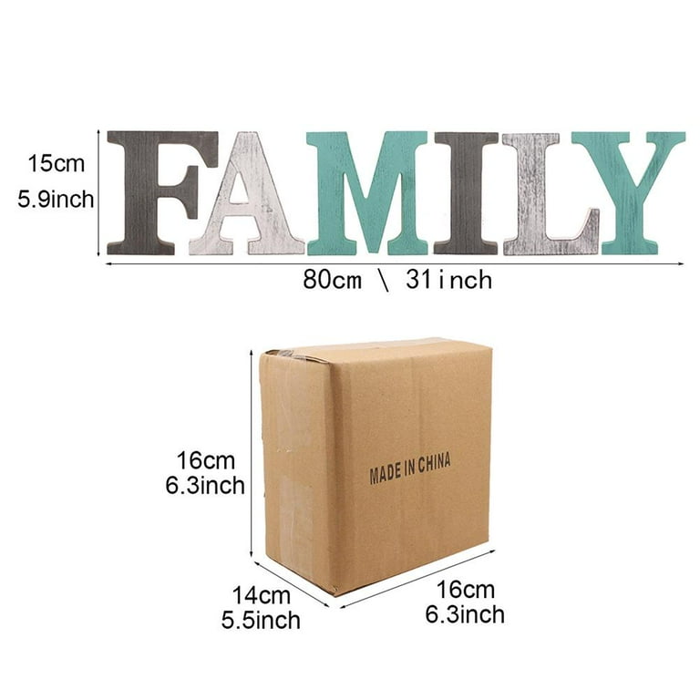 Cardboard Letters With Mantels