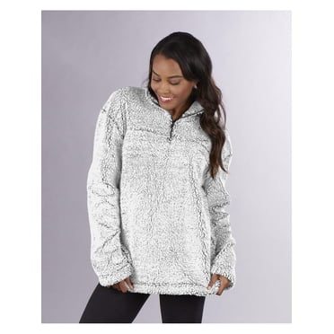 Boxercraft Unisex Sherpa Quarter-Zip Pullover - Walmart.com