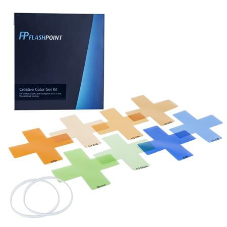 Color Correction Gel Kit for Flashpoint Xplor 600 and Godox AD600 ...