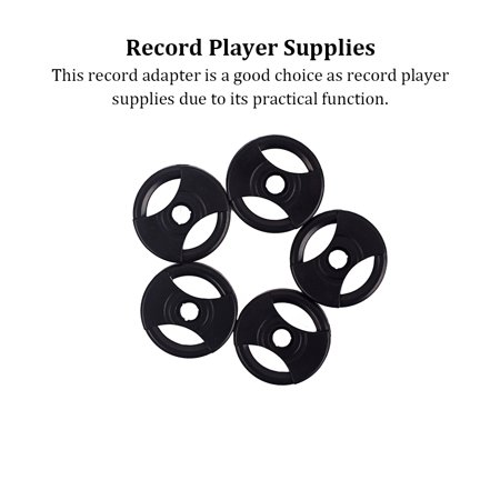 Pack of 5 Record Adapter Compact Size Recoding Space Saving Balanced ...