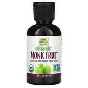 Monk Fruit Concentrated Liquid Sweetener (Optimized with Erythritol) 1.33 FL OZ (37 mL ...