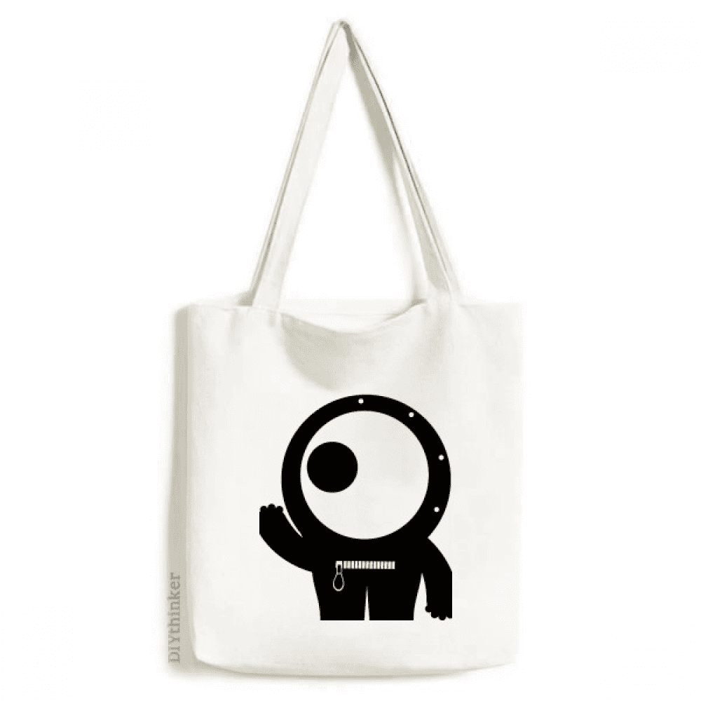 Universe Alien Monster Cyclops Alien Tote Canvas Bag Shopping Satchel ...