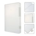 MANLINGDA Transparent A4 Envelope Storage Case - Durable Portable File ...