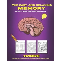 The Easy and Relaxing Memory Activity Book for Adults and Kids ...