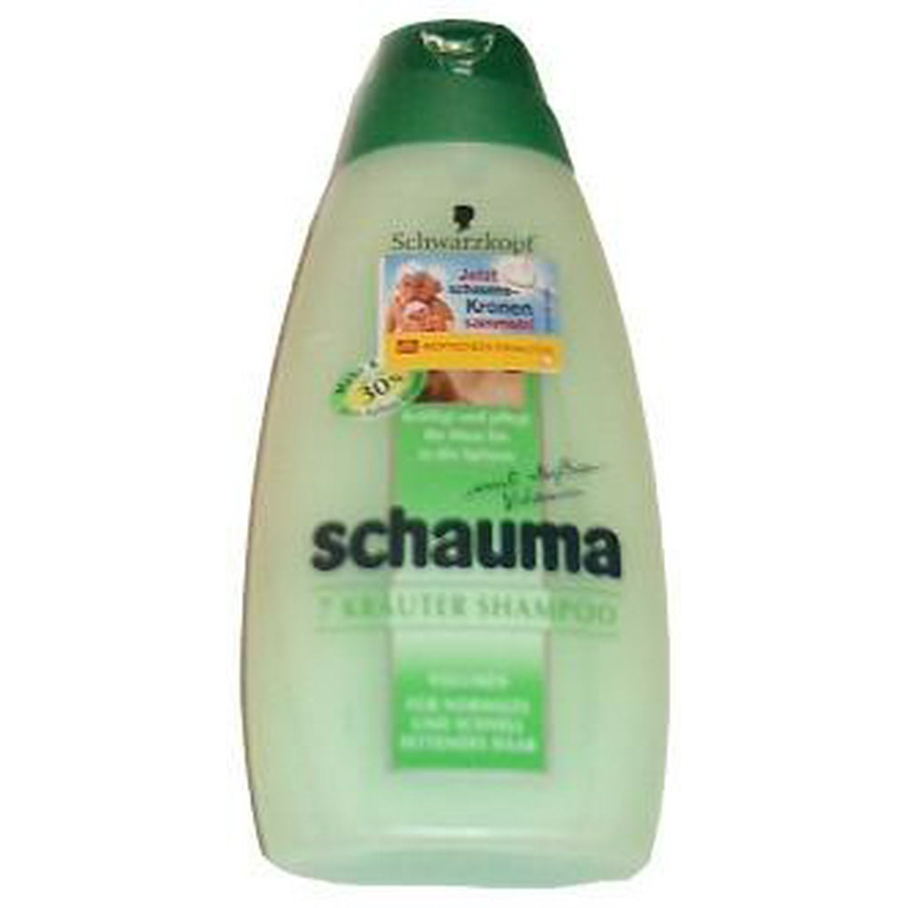 Schauma Shampoo with 7 Herbs, 400ml - Walmart.com - Walmart.com
