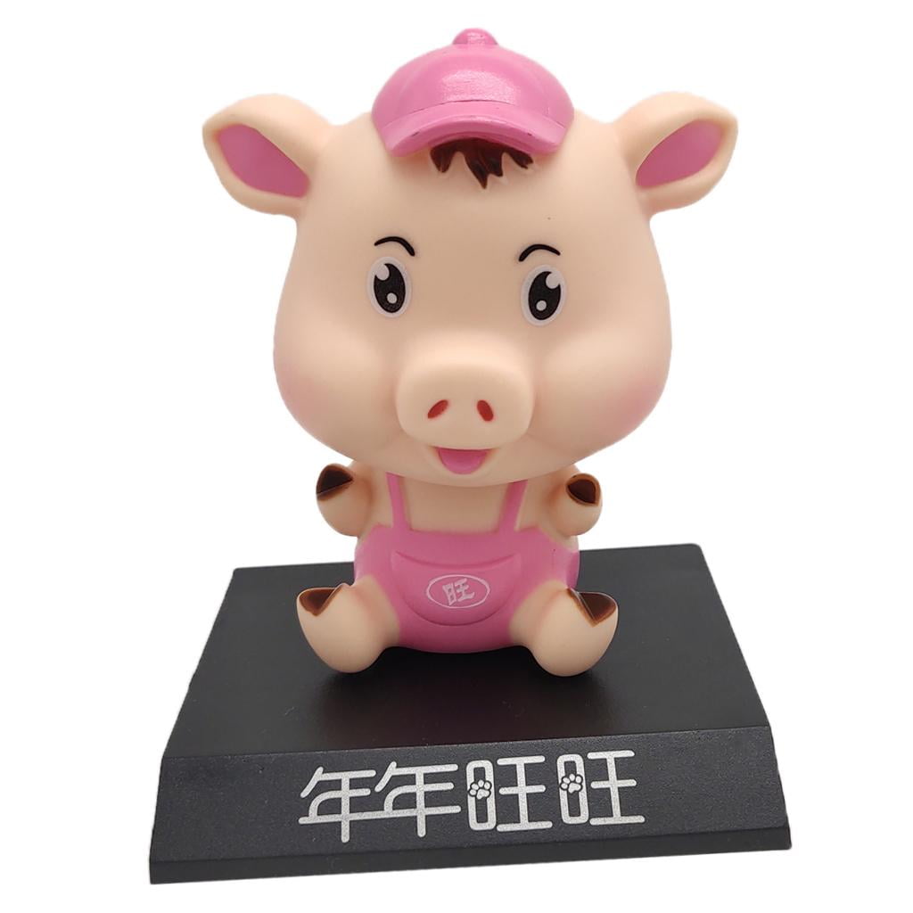 Cute Cartoon Bobblehead Doll Toy Car Dashboard Decoration Kid's Gift ...