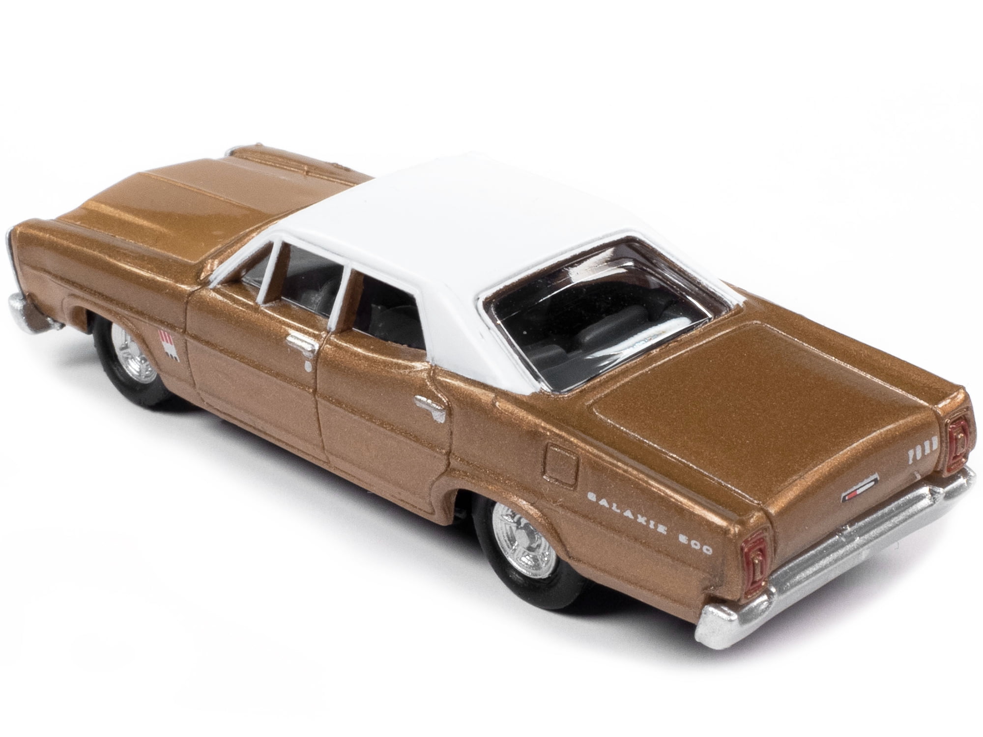 1967 Ford Galaxie Burnt Amber Metallic with White Top 1/87 (HO) Scale ...