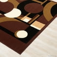 Allstar Dark Brown Area Rug. Contemporary. Abstract. Traditional ...