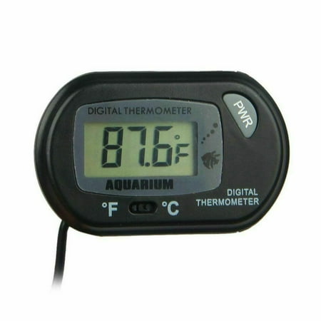 LCD Digital Aquarium Thermometer Fish Meter LCD Digital Tank Water ...
