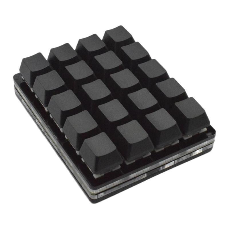 Black 24-key Keypad Mechanical Keyboards Custom Shortcut Keys ...