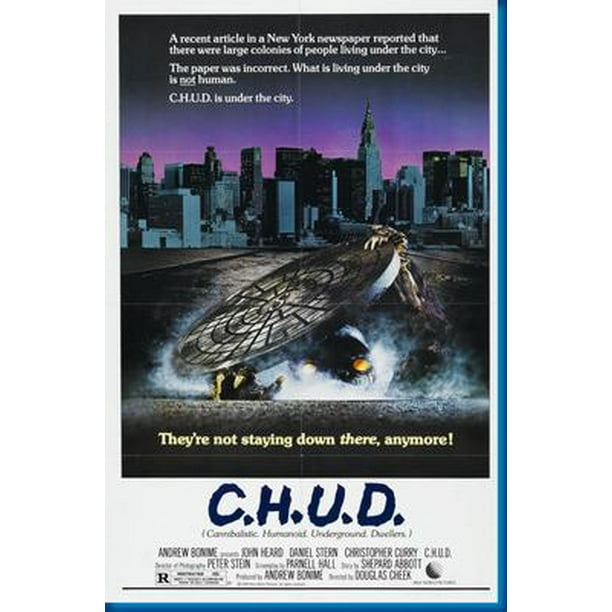 Chud C.H.U.D. Movie Poster Print Art Poster 24x36 Multi-Color Square ...