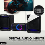 Gemini Sound GSYS-4800 LED Party Light Stereo & Home Theater Audio ...