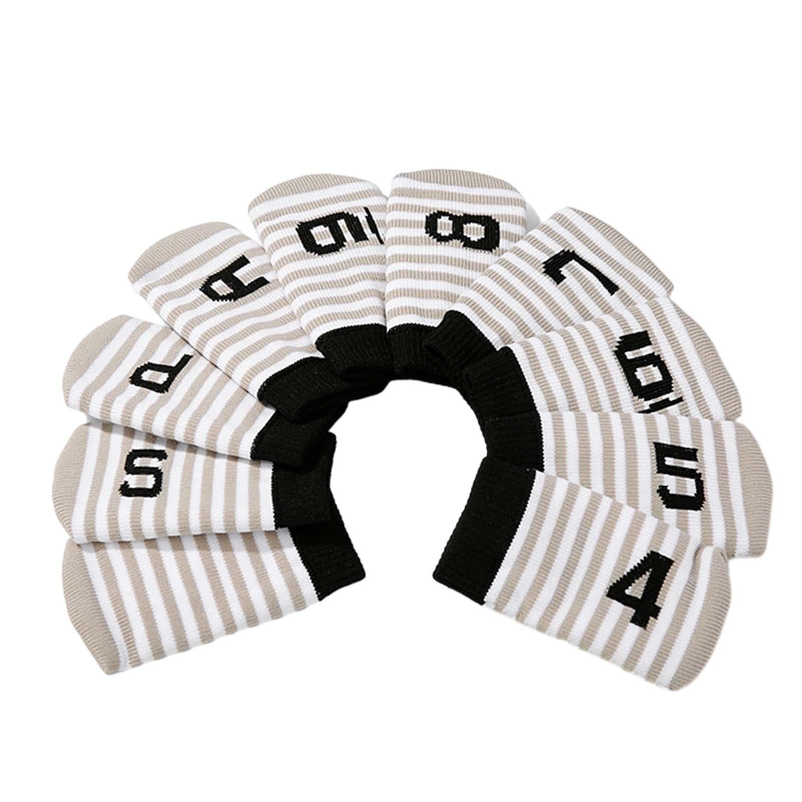 Click here for Wweixi 10pcs Golf Iron Head Covers Knitted Durable... prices