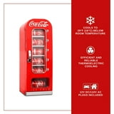 Coca-Cola Retro Vending Machine Mini Fridge, AC/DC, Classic Design for ...