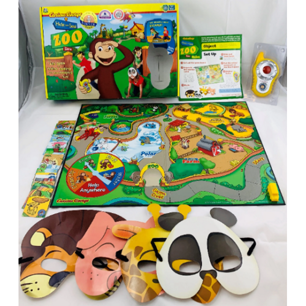 Curious George: Hide and Seek Zoo Game - Complete - Great Condition ...