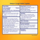 Maximum Strength Delsym Cough Suppressant, Fast Release Caplets, lasts ...