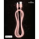 Liquipel Powertek Glow in Dark Cable Lightning - Pink - Walmart.com