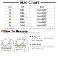 Ehtmsak Bralettes For Women With Support Plus Size Front Closure