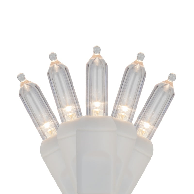 Wintergreen Lighting T5 LED White Mini Lights, Wedding Lights, White ...