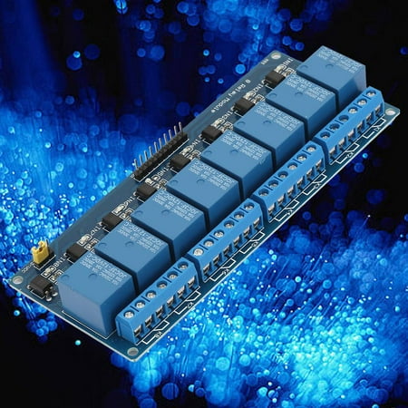 8 Channel Optocoupler Isolation 8 Way Module 8 Channel Relay Module With Optocoupler Isolation ...
