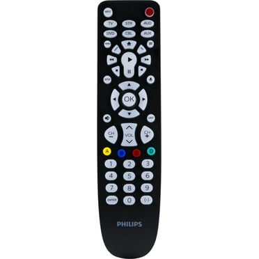Philips 4-Device Universal TV Remote Control with Roku TV Remote ...