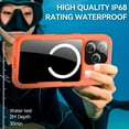 Decase Waterproof Case for iPhone 17 Pro,Compatible with Mag Safe ...