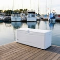Lifetime 130 Gallon Marine Dock Box - Boat Storage, Weather Resistant ...