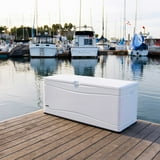 Lifetime 130 Gallon Marine Dock Box - Boat Storage, Weather Resistant ...
