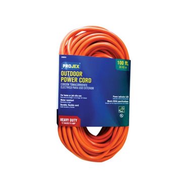 Projex Indoor and Outdoor 25 ft. L Orange Extension Cord 16/3 SJTW ...