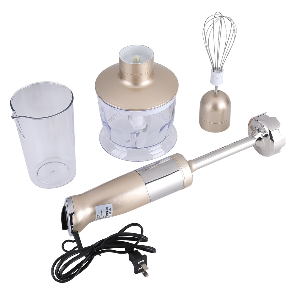 Batidora De Mano 4 En 1 700W Batidora Batidora Picadora Jarra Taza ...