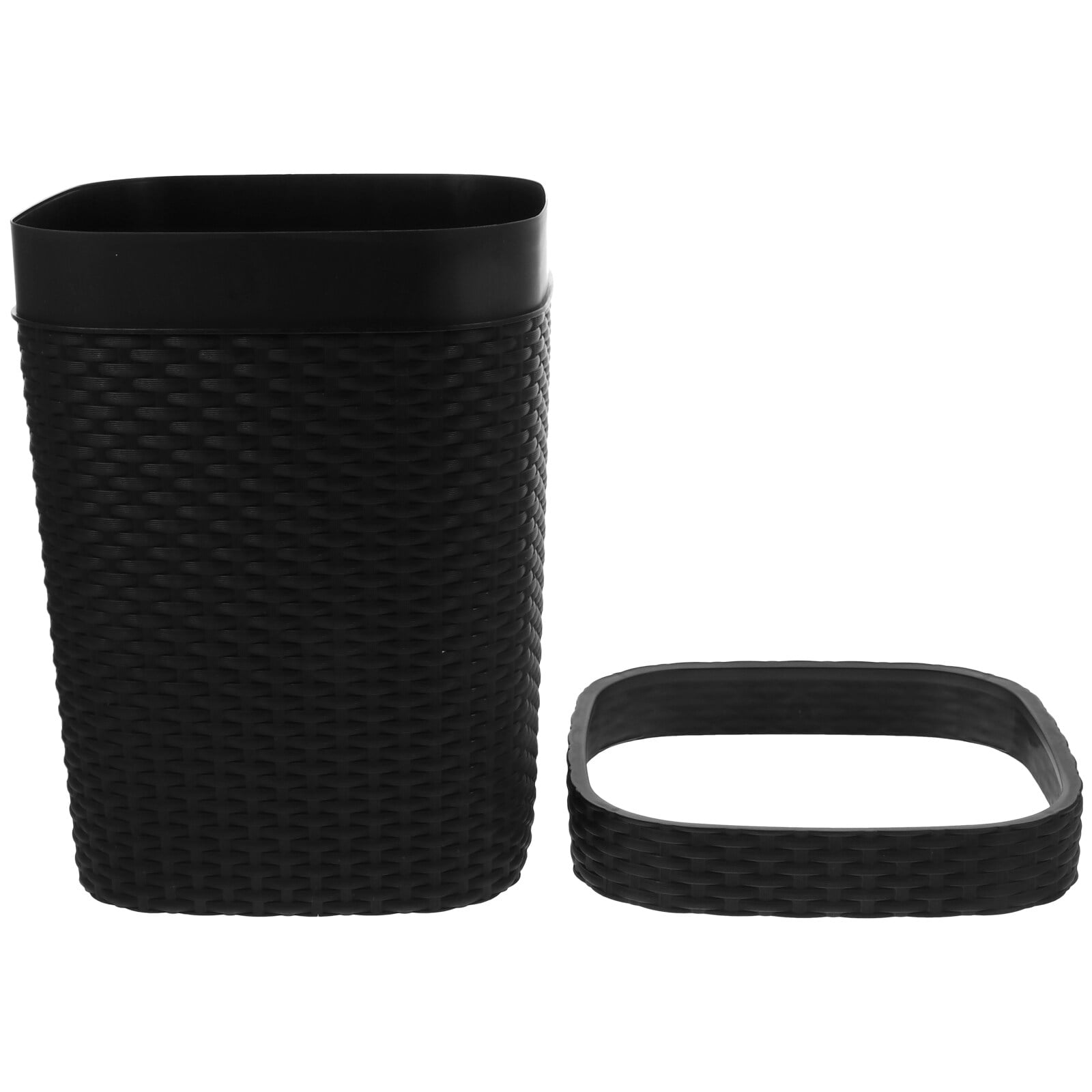 Click here for Oulii Multi-Purpose Black Plastic Wastebasket For... prices