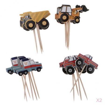 Picks Topper Attachment Toothpick Decoration with Car Shape for Cakes ...