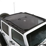 Smittybilt Cloak Extended Mesh Top (Black Mesh) - 95500 - Walmart.com