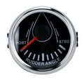 52mm Universal Boat Rudder Angle Indicator 0-190ohm Signal with Rudder ...