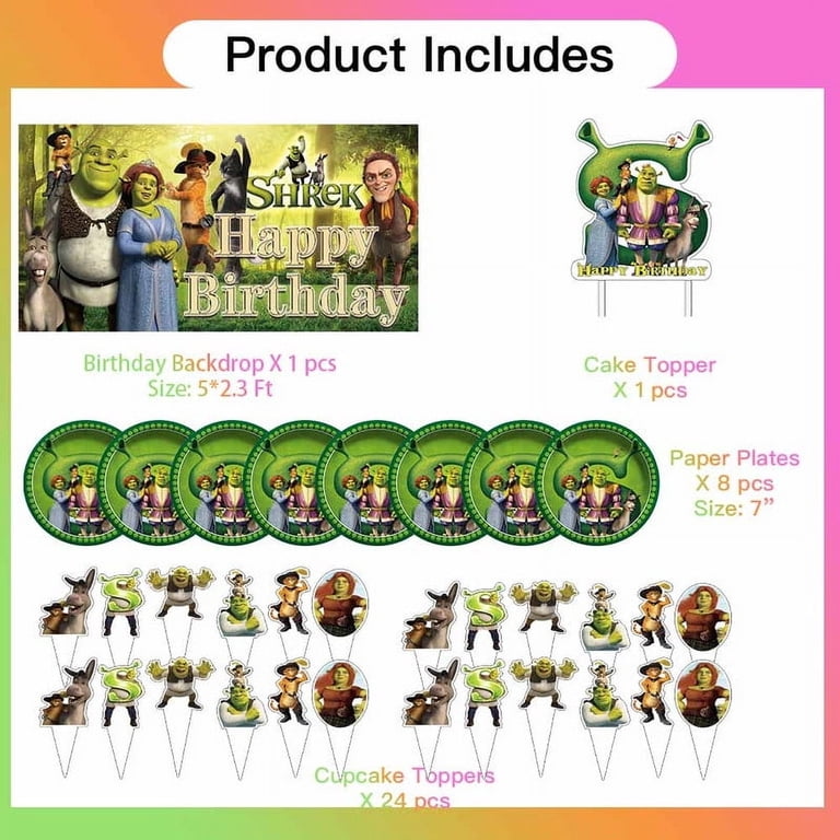 Shrek Happy Birthday Cards Printable Boys