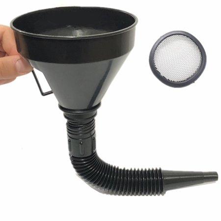 1 Pieces Fuel Funnel, Mouth Fuel Funnel with Handle, Universal Plastic ...