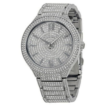Michael Kors Women's Kerry MK3480 Silver Stainless-Steel Quartz Fashion ...