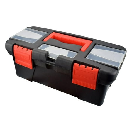 Multifunction Tool Storage Box for Outdoor Work Home Garden , Red ...