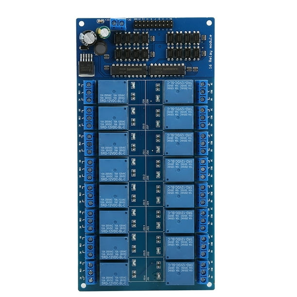 R Controller Module,5V 16-Channel RS485 Controller IO Control Switch ...