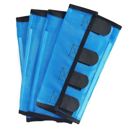 Youkk Pack of 4 Universal Animal PVC Mesh Portable Adjustable Insect ...