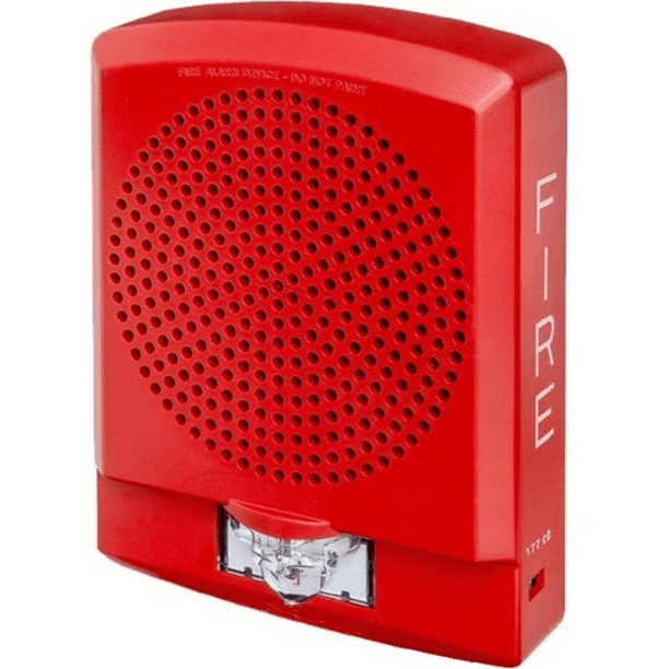 LOW FREQUENCY HIGH CANDELA SOUNDER STROBE, RED - Walmart.com