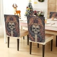 Decorative Chair Back Cover One Size x2 Chair Cover Dining Chair ...