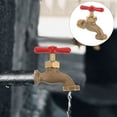 LongYTong Brass Faucet Garden Tap Outdoor Water Spigot Garden Faucets ...