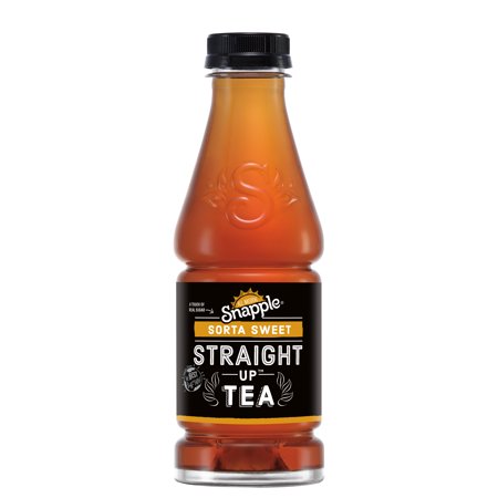 Snapple Straight Up Tea Sorta Sweet, 18.5 fl oz - Walmart.com